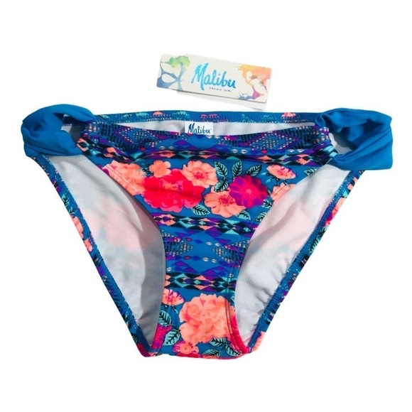 Malibu | Swim | New Malibu Bikini Swimming Suit Bottom Floral Szs ...